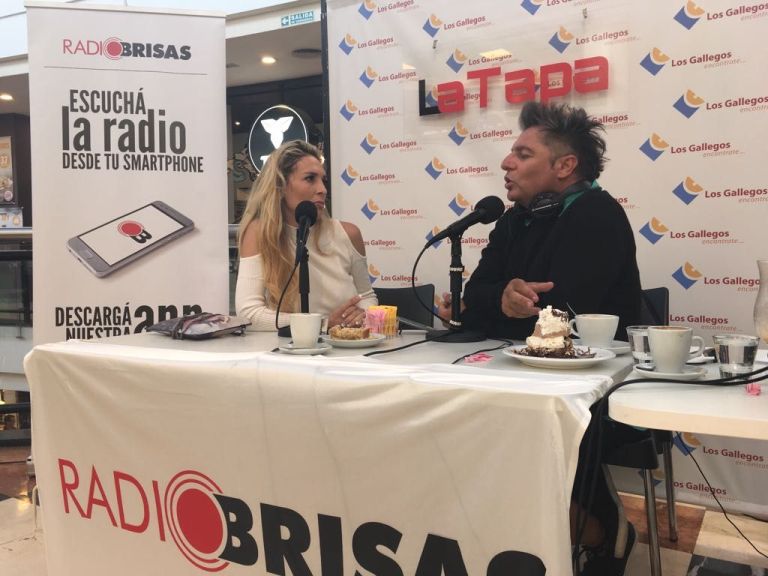 Lorena Liggi pasó por la transmisión de "La Tapa" en el Shopping Los ...