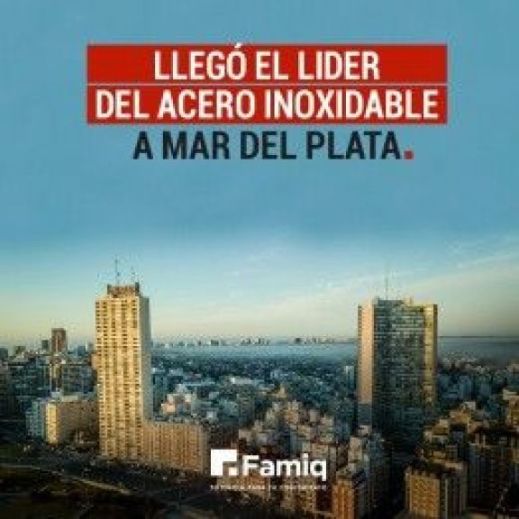 Famiq, la empresa líder de Acero Inoxidable, llegó a Mar del Plata ...