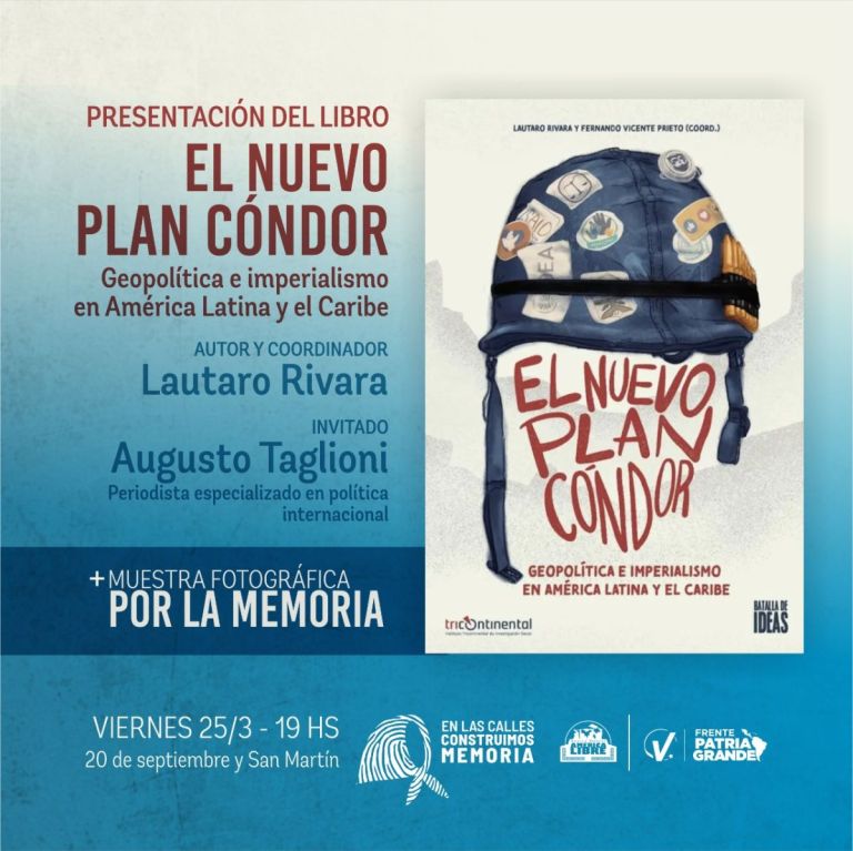Presentan en Mar del Plata el libro sobre el nuevo Plan Cóndor | Infobrisas | Noticias de Mar ...